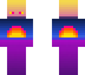 Vaporwave custom | Minecraft Skin