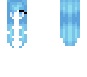 blue hair base | Minecraft Skin
