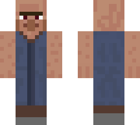 angry villager | Minecraft Skin