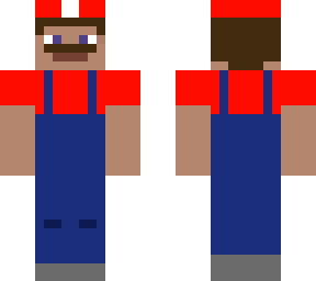 Mario steve | Minecraft Skin