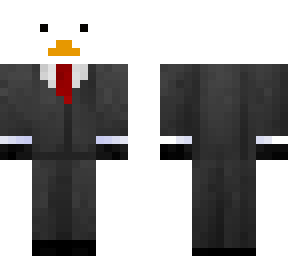 Proper Goose In SUit | Minecraft Skin