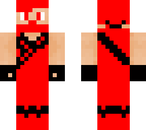 Ninja red rageelixir | Minecraft Skin