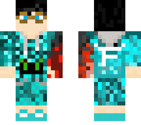 Mefelz Versi Biru | Minecraft Skin