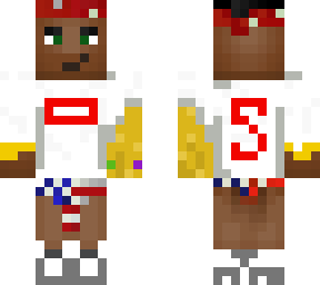 Ricardo Milos x Infinity gauntlet x SUPREME | Minecraft Skin