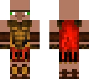 Spartan Derp Villager | Minecraft Skin
