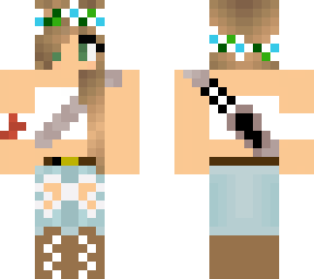 bad ass girl | Minecraft Skin