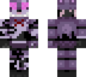 Corrupted Bonnie V2 Minecraft Skin