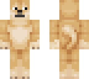 Doge Template | Minecraft Skin