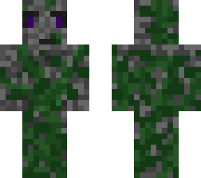 Minecraft Mossy Cobblestone Skin