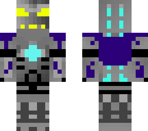 Absolute zero charge Mechagodzilla | Minecraft Skin