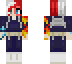 Female todoroki | Minecraft Skin