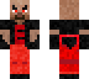Bald Evil Steve | Minecraft Skin