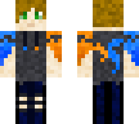 Blue Fire | Minecraft Skin