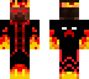 fire crown king | Minecraft Skin