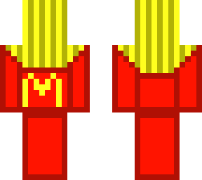 french fries | Minecraft Skins
