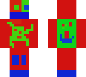 Spider man/villager man | Minecraft Skin