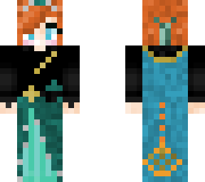 Queen Anna Frozen 2 **EDIT** | Minecraft Skin