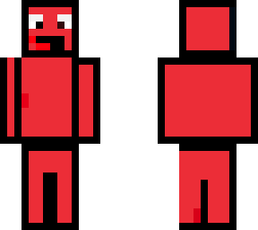 red skeppy derp skin | Minecraft Skin