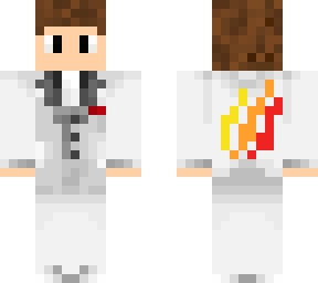 White Tux update | Minecraft Skin