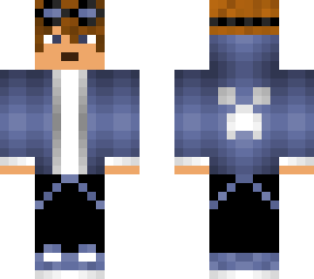 Brown hair cool guy | Minecraft Skin
