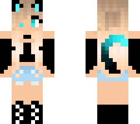 Cute Cat Girl | Minecraft Skins