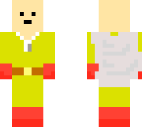 One punch man minecraft skin - reqopcms