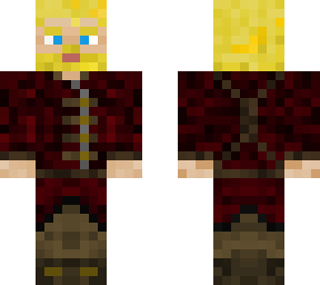 Red Gambeson | Minecraft Skin