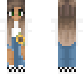 Sunflower + Vans | Minecraft Skin