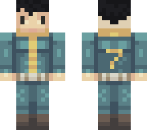 Vault dweller | Minecraft Skin