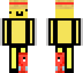 Yellow derp | Minecraft Skin