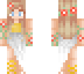 Blue Eyed Goddess | Minecraft Skin