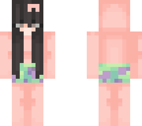cute Patrick custome girl | Minecraft Skin