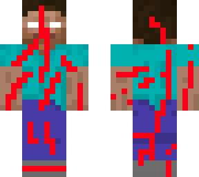 dead herobrine | Minecraft Skin