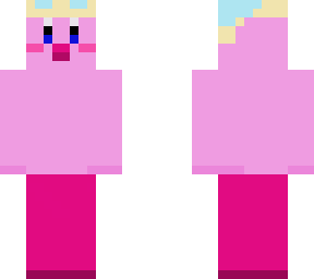 Kirby with sleeping cap | Minecraft Skin