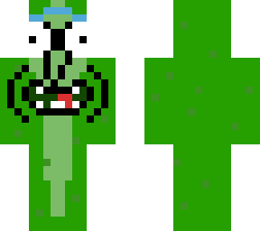 Pickle Rick | Minecraft Skin