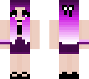 Aesthetic Girl WIth Cute Eyelashes | Minecraft Skin