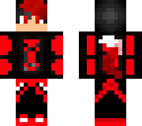 Red Wolf Boy | Minecraft Skins