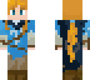 Zelda Botw Link Minecraft Skins
