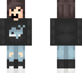 derpy whale girl | Minecraft Skin