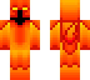 flame knight with cape | Minecraft Skins