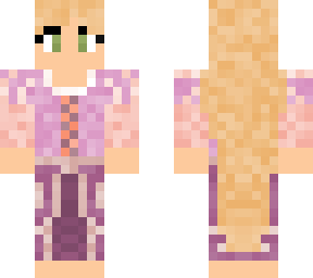 Rapunzel (Tangled) | Minecraft Skin