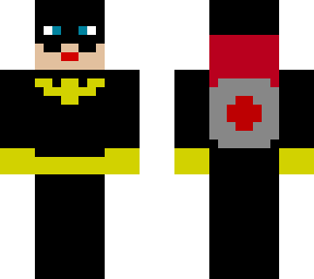 Batgirl's Demolition Suit (Lego Batman: The Videogame) | Minecraft Skin