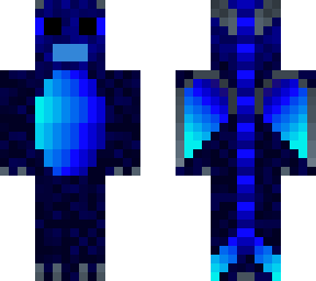 Blue dragon | Minecraft Skin
