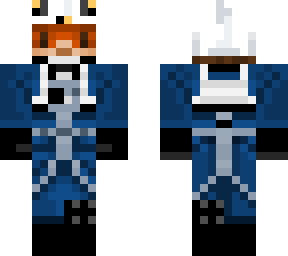 Blue squadron X-wing Pilot | Minecraft Skin