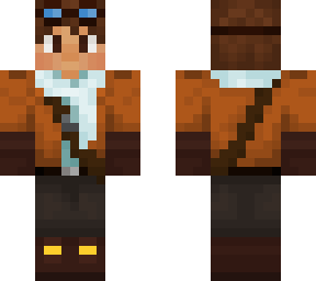 goggle explorer guy | Minecraft Skin