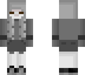 Grayscale competition | Minecraft Skin