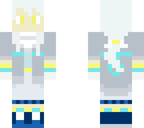 Human Silver The Hedgehog | Minecraft Skin