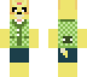 isabelle animal crossing | Minecraft Skin