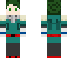 deku mha bnha izuku midoriya | Minecraft Skins