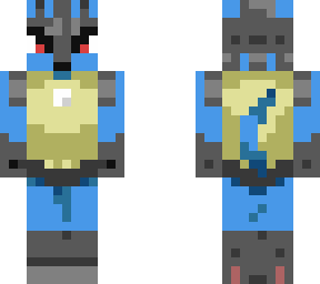 Lucario | Minecraft Skin